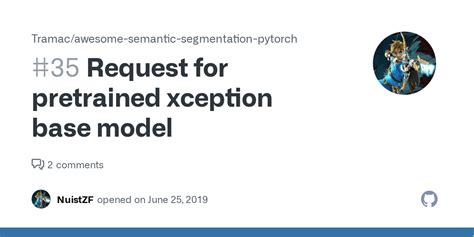 Request For Pretrained Xception Base Model Issue Tramac Awesome Semantic Segmentation