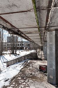 普里皮亚季的废弃住宅建筑2012 年高清摄影大图 千库网