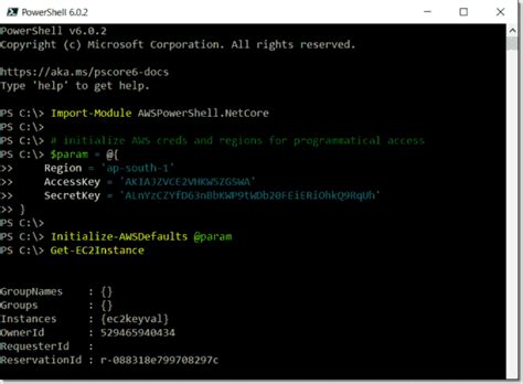 Install Aws Tools For Powershell Core Sysops