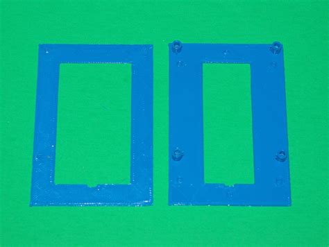 Raspberry Pi Model B Drilling And Mounting Plates By Ctheroux Download Free Stl Model