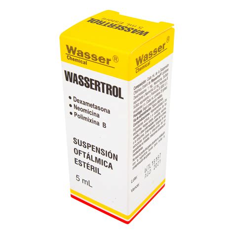 Wassertrol Gotas Oftal5 Ml Droguería Más Salud