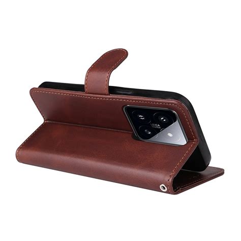 For Xiaomi Pro Classic Calf Texture Flip Leather Phone Case Brown Alexnld Com