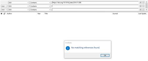 updating reference not working endnote general discourse