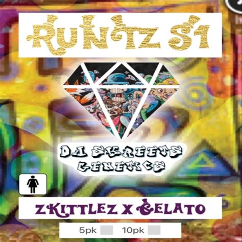 Da Skreets Runtz S1 Brotanical Gardens Seed Bank