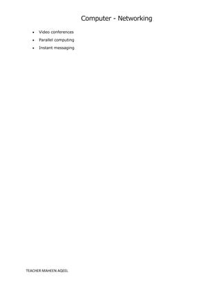 Data Communication Computer Network PDF