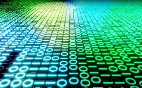 Binary Code Background Digital World Wallpaper Stock Illustration Illustration Of Design
