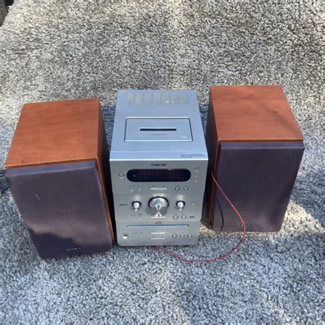 Sony Cmt Gpx Dab Micro Hi Fi Compact Stereo System Cassette Dab Fm Am Cd Not Picclick Uk