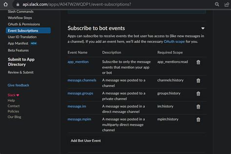 create your own slack bot in go