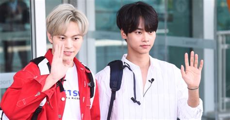 Md화보 셔츠 풀어헤치고빅스 엔 여심 훔치는 출국 패션