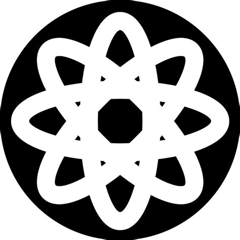 Atomic Structure Vector Svg Icon Svg Repo