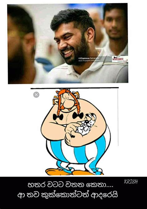 Krish එයාලට සමාන කාටුන් චරිත අපහස කරන්න නෙමේ