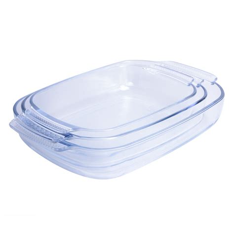 Glass Ovenware Rectangular Roasting Dish Procook