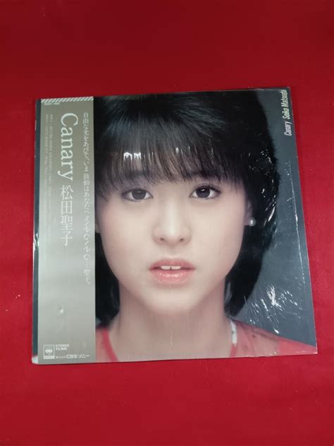 Lp盤＜帯付＞ 松田聖子 Canary レコード By メルカリ
