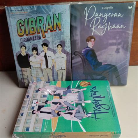 Paket 3 Novel Pangeran Rayhan Argantara Gibran Dirgantara Lazada