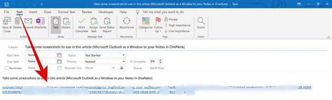 Create An Outlook Task In OneNote Quickly And Easily With This Great Tip