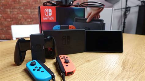 Nintendo Switch V2 Console Retail Box Only With Inserts
