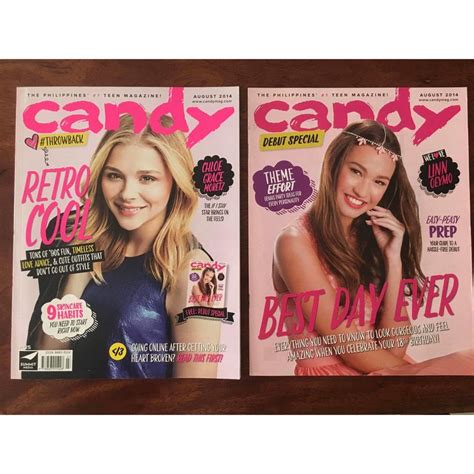 Candy Magazine August 2014 Chloe Grace Moretz And Lin Oeymo