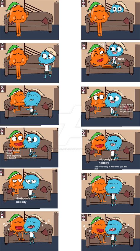 Gumball And Darwin Bedtime Comic 4 By Tulip Olsen 22 On Deviantart