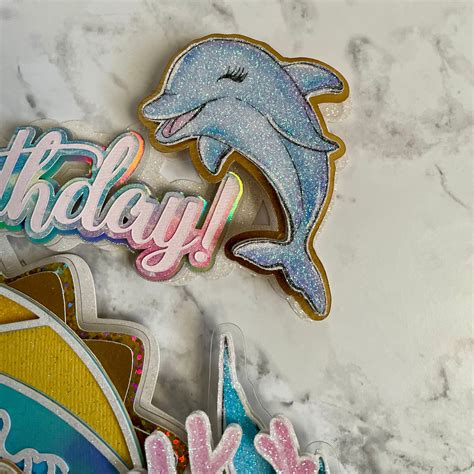 Mermaid Cake Topper Mermaid Party Mermaid Birthday Under The Sea Party