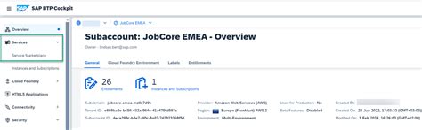 Set Up SAP Launchpad Service Using The Free Tier Model For SAP BTP