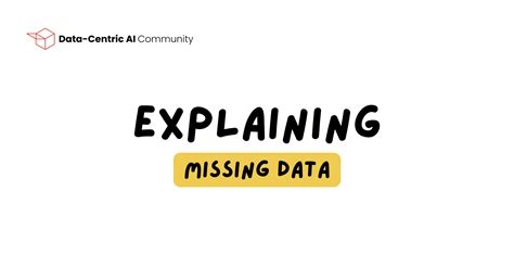 What Is Missing Data In Machine Learning