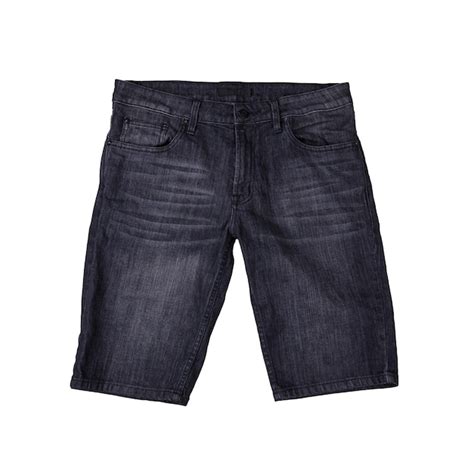 Premium Photo Jeans Shorts Isolated On White Background