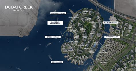 Dubai Creek Map