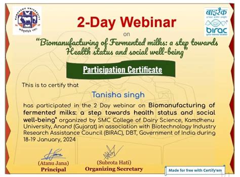 Hey Connections Im Happy To Share You That I Attend 2 Days Webinar On