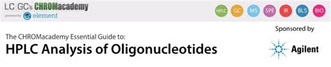 Hplc Analysis Of Oligonucleotides