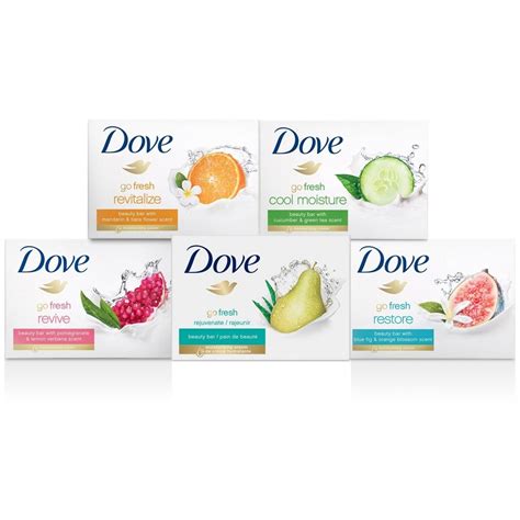Dove Beauty Dove Go Fresh Rejuvenate Pear And Aloe Vera Beauty Bar Soap 4