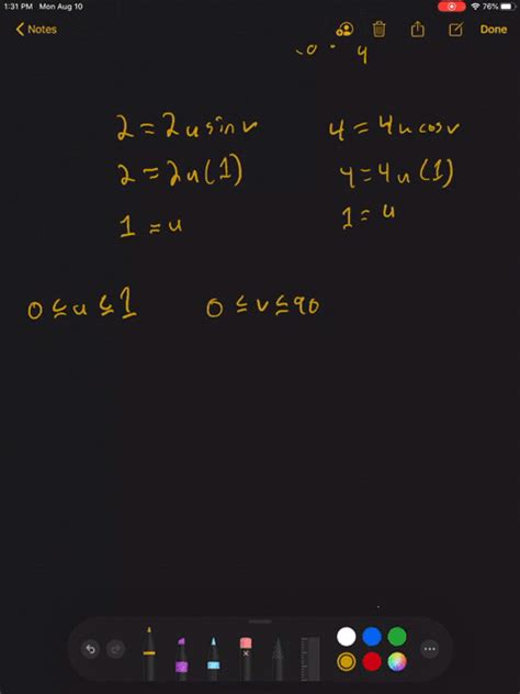 Use A Change Of Variables To Evaluate The Followi