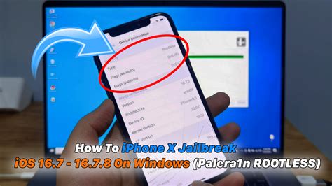 How To IPhone X Jailbreak IOS 16 7 16 7 8 On Windows Palera1n