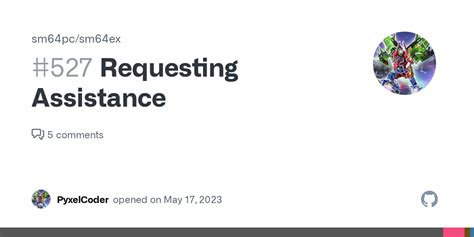 Requesting Assistance Issue Sm Pc Sm Ex Github