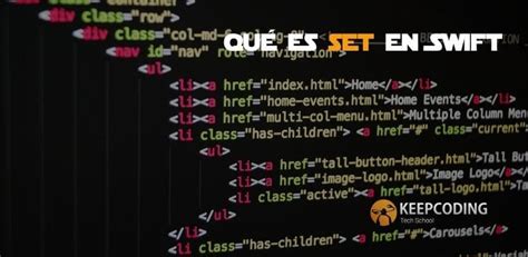 Qu Es Un Set En Swift Keepcoding Bootcamps