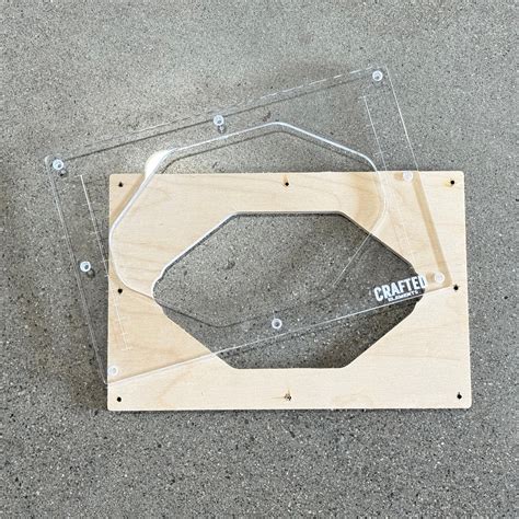 Swappable Palm Trim Router Table Plate For Dual Handle Router Base