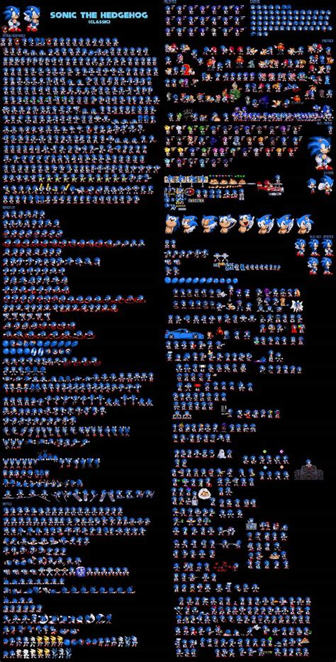 Modgen Sonic Sprite Sheet Supreme Sprite Sheet By Thiagomexyt On Deviantart