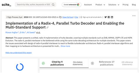 implementation of a radix 4 parallel turbo decoder and enabling the