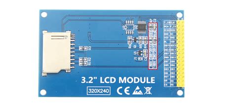 China Low Price Tft 32 Inch 320x240 16bit Ili9341 Parallel Port Display Lcd Module Manufacturer