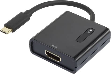 Renkforce Usb Hdmi Adapter 1x Usb C™ Stecker 1x Hdmi Buchse