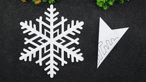 Paper Snowflakes ️paper Snowflake Patterns🎄snowflake Cut Out Paper Snowflake Patterns Paper