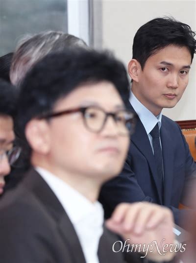 박은식 국민의힘 비대위원이 3일 서울 여의도 국회에서 오마이포토