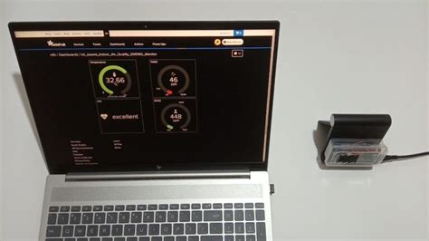 IoT Based Indoor Air Quality ENS160 Monitor Wiztaqnia
