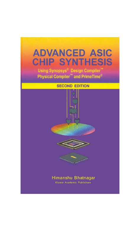 Pdf 3 Advanced Asic Chip Synthesis 2nd Ed