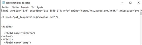 Abrir Archivos Pat Xfdf CONFIGURAR NET