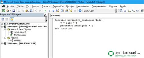 Cómo Crear Procedimientos En Vba Excel Ayuda Excel