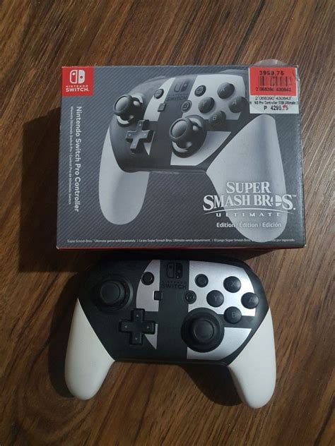Switch Procon Orig Ssbu Edition Video Gaming Video Game Consoles Nintendo On Carousell