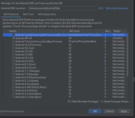 Installation Android Sdk Thinks There Is No Space Left On My Hard Drive Stack Overflow