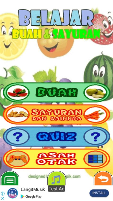 Android 용 Belajar Buah Dan Sayuran APK 다운로드