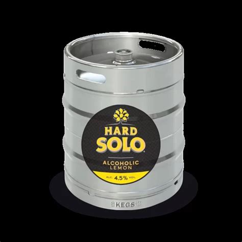 Solo Hard Lemon Kegs Off Tap