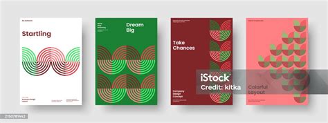 Template Laporan Kreatif Tata Letak Poster Abstrak Desain Banner